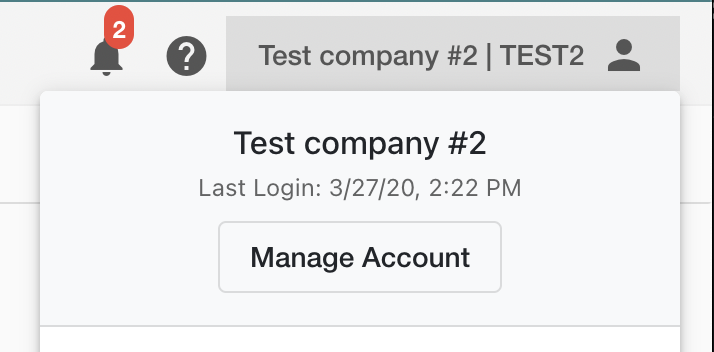 Manage Your Customer Account Center Account (Name, Phone, Login Email)