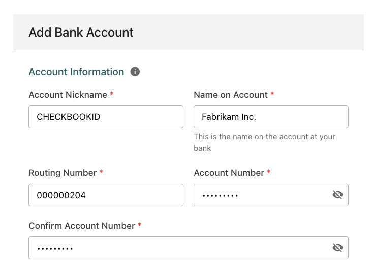 How to Add Bank Accounts to Fidesic to Match your GP Checkbook ID ...